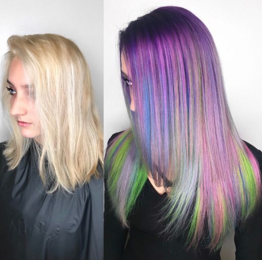 BIG CHANGE: Demo Model Gets A New Look - hairtalk extensions
